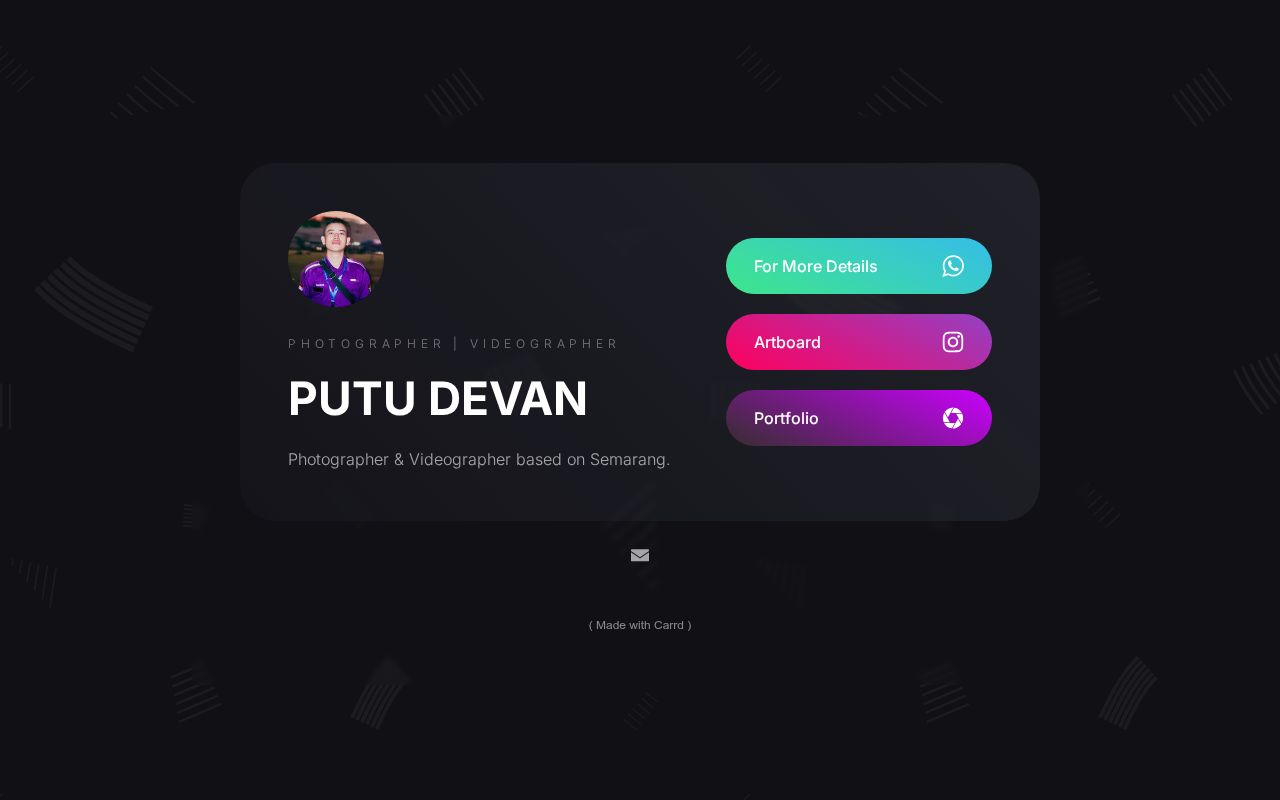 Putu Devan Carrd